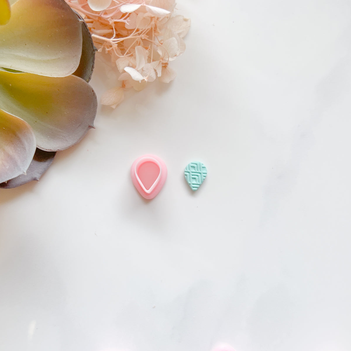 Raindrop Stud - Clay Cutter – Kit & Co.