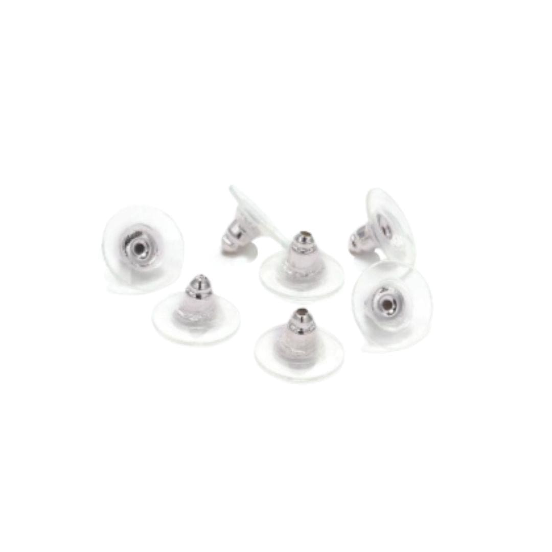 Comfort Earring Backs - 100 pcs Silver – Kit & Co.