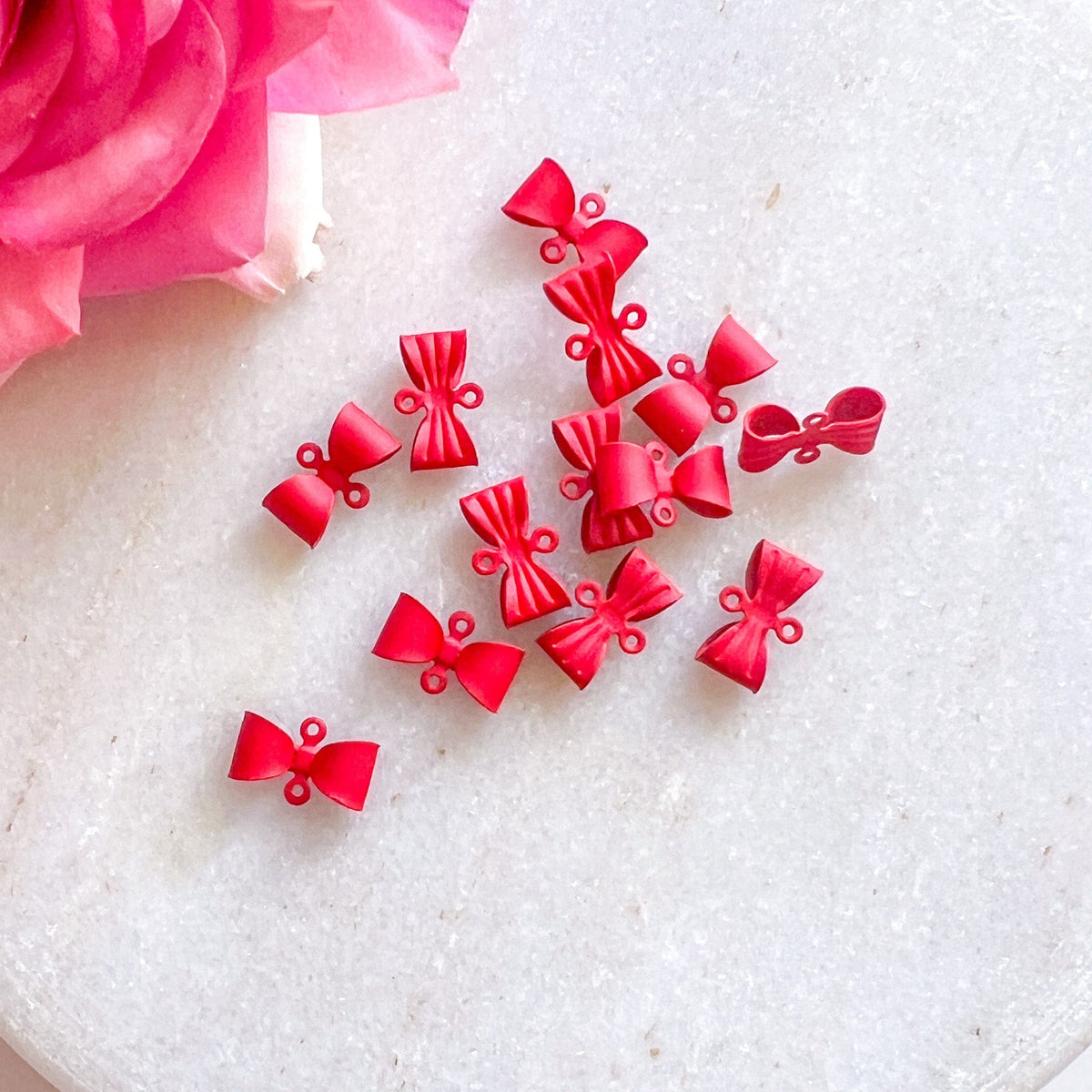 Bow Connector - Red (10pcs) – Kit & Co.