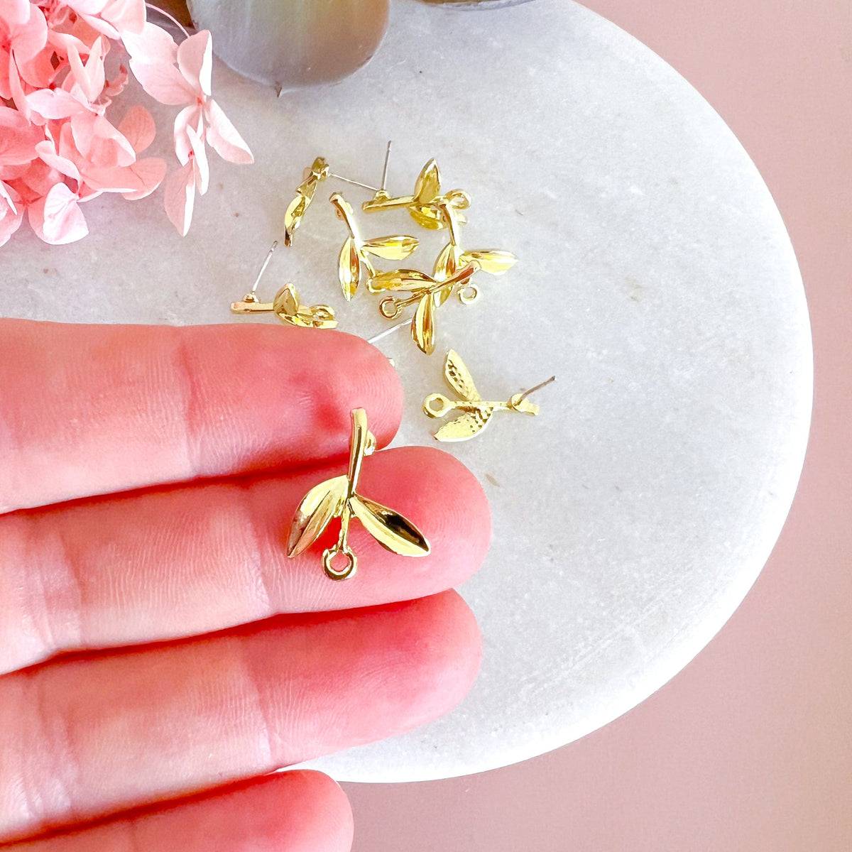 "Stem" Earring Posts (10pcs) – Kit & Co.