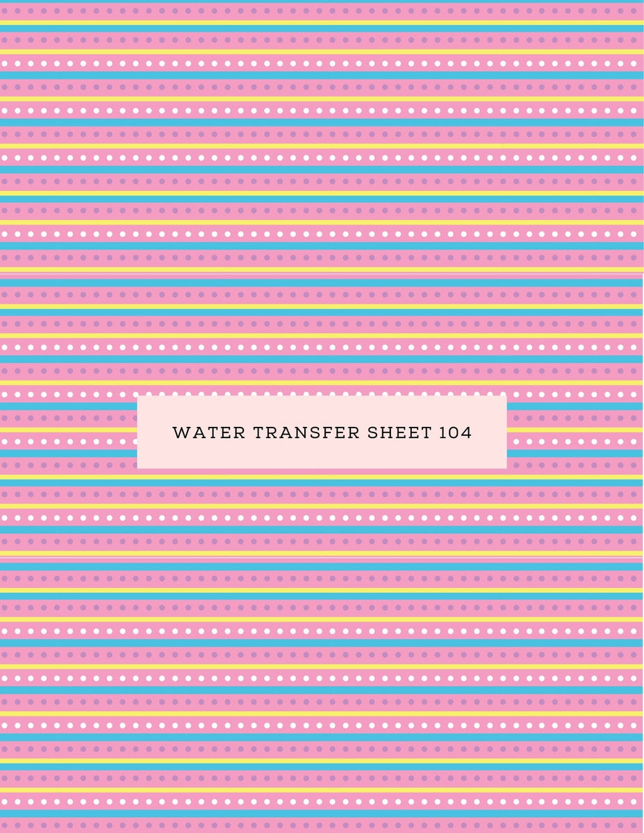Water Transfer Sheet 104 – Kit & Co.