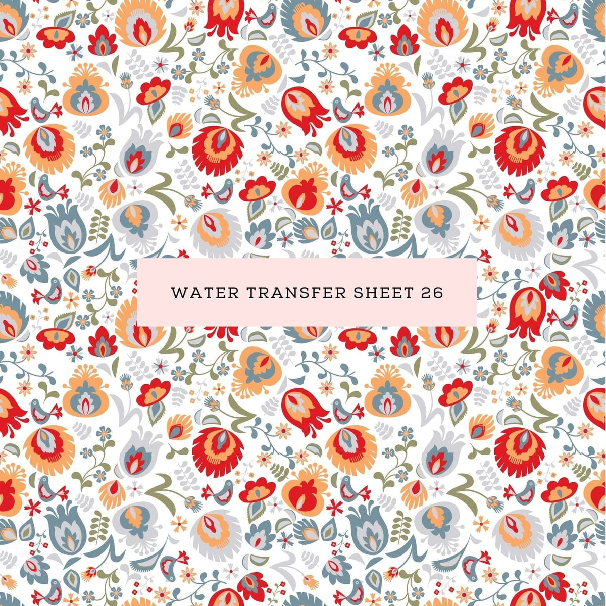 Water Transfer Sheet 026 – Kit & Co.