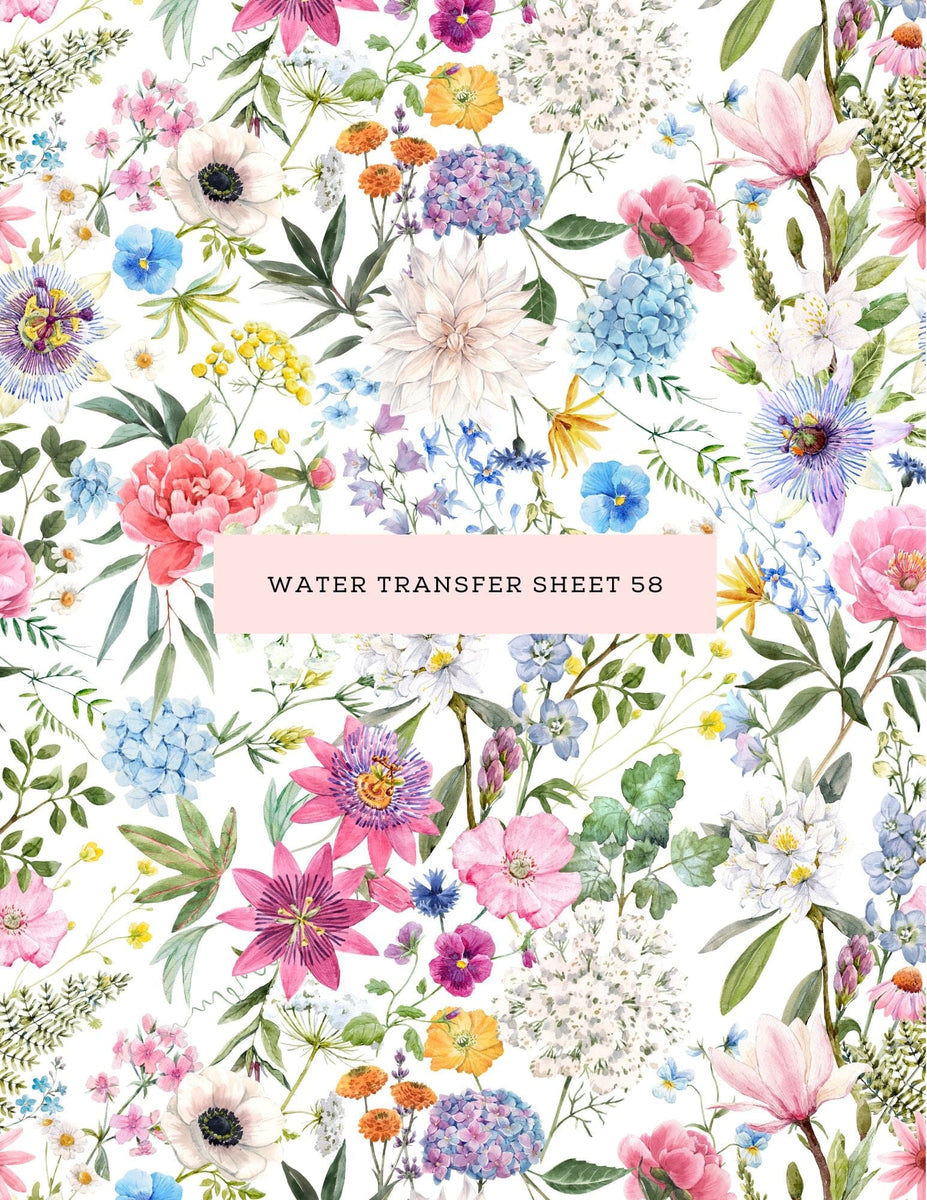 Water Transfer Sheet 058 – Kit & Co.